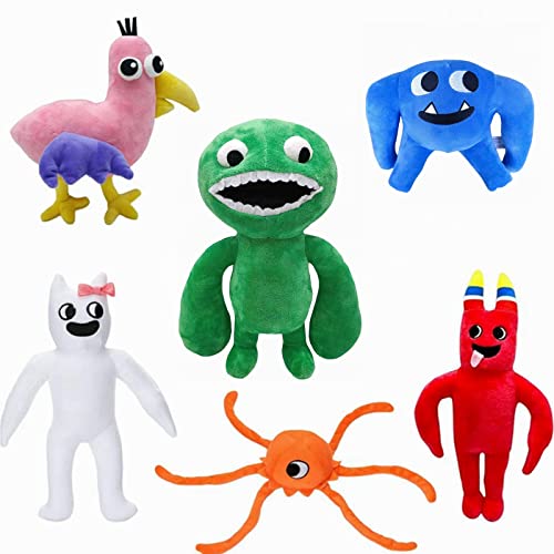 10Inch Garten of Banban Plush, 6 PCS Garden of Ban ban Plushies Toys ...