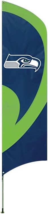 Amazon.com : NFL Seattle Seahawks Tall Team Flags : Outdoor Flags ...