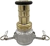SpringSpray 2" NPSH Aluminum Camlock Fitting Coupling With Brass Fire ...