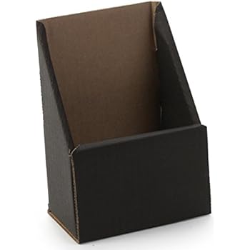 Amazon.com : Corrugated 4" Trifold Brochure Holder, Ship Flat, Pack of ...
