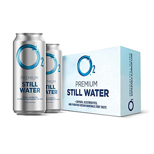 O2 Oxygenated Water | Natural Canned Water for Dehydration Relief ...