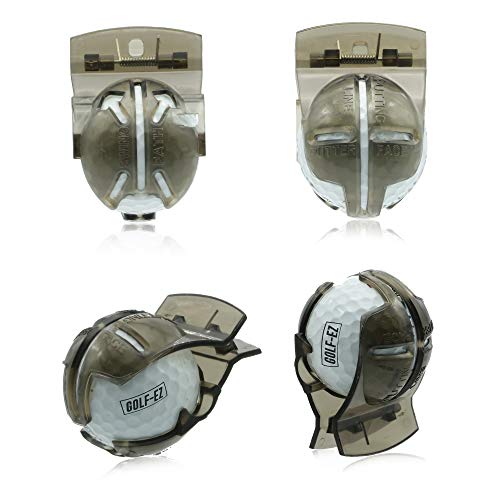 Golf-EZ TRI-LINE Golf Ball Alignment Kit with Hat Clip Ball Marker and ...
