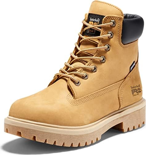 Timberland PRO Men's 65016 Direct Attach 6 Steel Toe, Yellow, 10.5 Wide ...