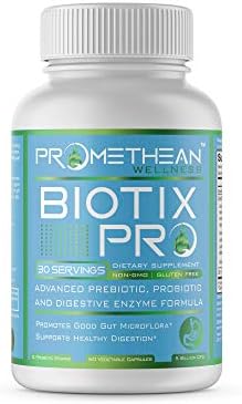 Biotix PRO Advanced Prebiotic Probiotic Microbiome Plus Prebiotics XOS ...