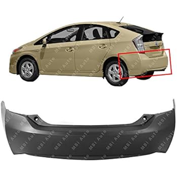 Amazon.com: TOYOTA PRIUS 2010 - 2016 REAR BUMPER PROTECTOR DURABLE ...