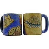 Amazon.com | One (1) MARA STONEWARE COLLECTION - 20 Oz. Rock Art Coffee ...