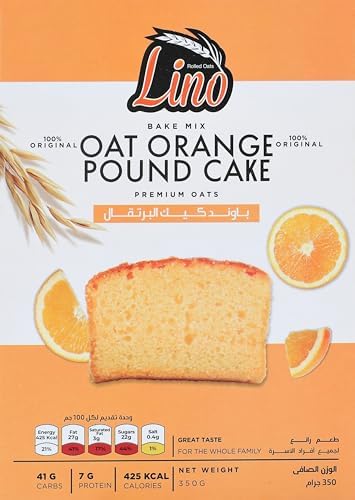 Lino oat orange pound cake mix, 350g price in Egypt | Amazon Egypt ...