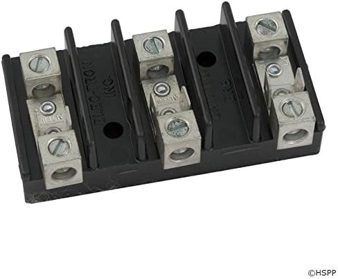 Amazon.com: Terminal Block with Screw Terminals 50 AMP 3 Pole ...