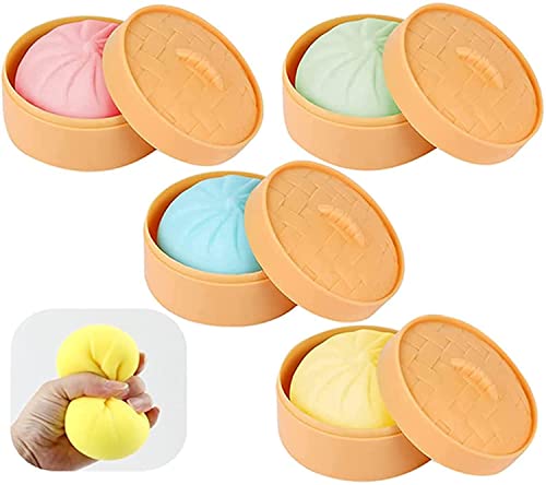 Mua CAPOLARE Colorful Dumpling Squishy Stress Balls Sensory Toys ...