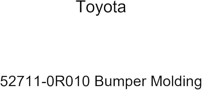 Amazon.com: Genuine Toyota 52711-0R010 Bumper Molding: Automotive