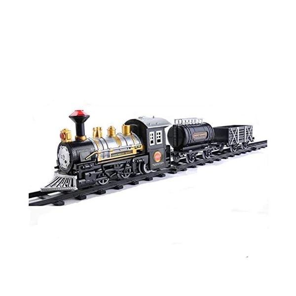 Classic Collection Locomotive Train Set with Light and Sound Battery ...