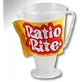 Amazon.com: Kam-Tech Yellow 24 oz Ratio Rite Measuring Cup: Home & Kitchen
