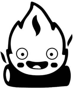 Amazon.com: Howl's Moving Castle TV Series 5.5" Cute SD Calcifer Fire ...