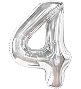 Amazon.com: Giant, 40 Inch Gold 38 Balloon Numbers - 38 Balloons ...