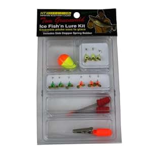 Amazon.com : HT Enterprise Helicopter Jig Lure Kit, 13-Piece : Fishing ...