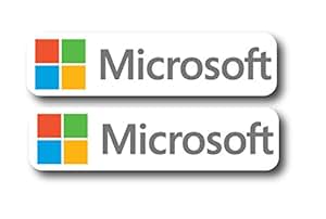 Amazon.com: PIC 6" Microsoft Logo Decal Sticker case car Laptop Phone ...