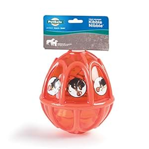 Pet Supplies : PetSafe Sportsmen Kibble Nibble Feeder Ball Pet Chew Toy ...