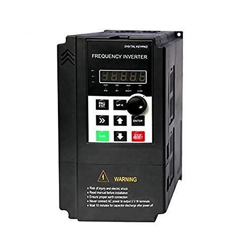 ATO 3 hp 2.2kW 10A VFD, Single Phase 120V Input, 1phase/3phase 220V Output Variable Frequency ...