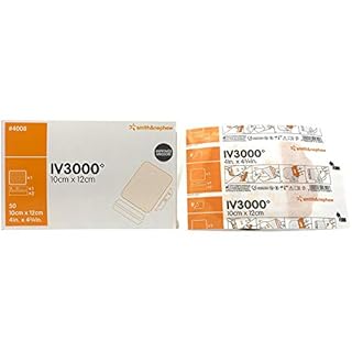 OpSite IV 3000 Dressing, Opsite Iv Drs Trn 4X4.75 in, (1 BOX, 50 EACH ...