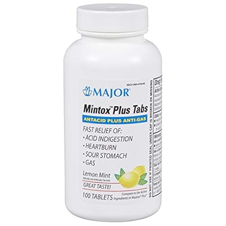 Mua Major Mintox Maximum Strength Antacid/Antigas for Fast Relief of ...