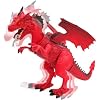 Liberty Imports Dino Planet Battery Operated Walking Fire Dragon Toy ...