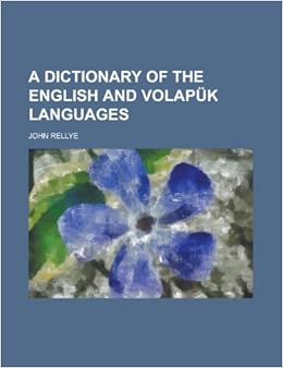 Amazon.in: Buy A Dictionary of the English and Volapuk Languages Book ...