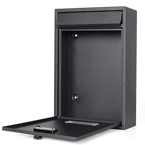 Wall Mounted Mailboxes with Rust-Proof Cover, Decaller Outdoor ...