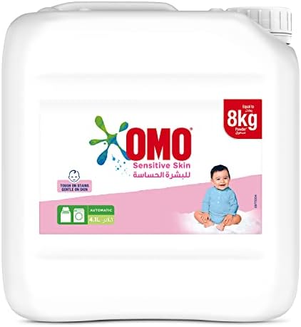 OMO Sensitive Liquid Laundry Detergent for sensitive skin, for top and ...