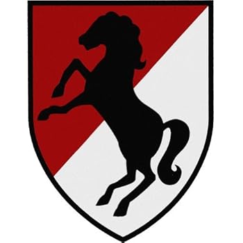 Amazon.com: U.S. Army 11th ACR (Armored Cavalry Regiment) Vinyl Decal ...