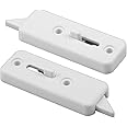 Prime-Line F 2737 2-9/16 In., White Plastic, Spring-Loaded Tilt Latch ...