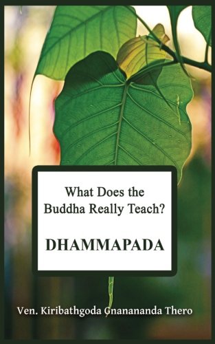 Amazon.com: What Does the Buddha Really Teach? DHAMMAPADA: [Pali ...