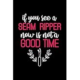 If You See Me With A Seam Ripper, Now Is Not A Good Time: Notebook in ...