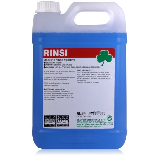 Rinsi Economical Glass and Dish Washer Machine Rinse Aid (5L).: Amazon ...