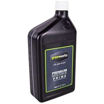 Amazon.com : Greenworks Premium Bar and Chain Oil - Quart, GWBC0 ...