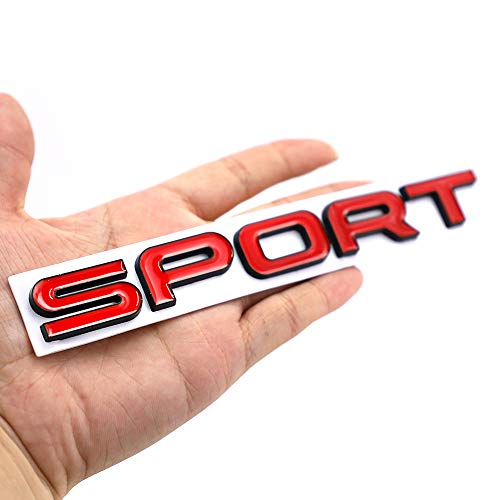 CARRUN SPORT Emblem 3D Metal Badge Car Side Fender Rear Trunk Car ...