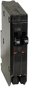 Square D - QOT1515CP QO 2-15 Amp Single-Pole Tandem Circuit Breaker - Thermal Magnetic Circuit ...
