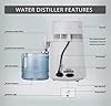 H2O-Daily Water Distiller System Water Distiller for Home Countertop 1 ...