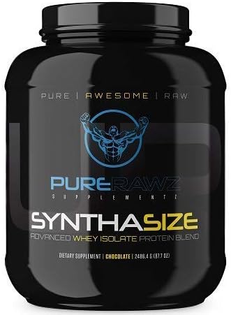 Pure Rawz Supplementz- 5lb Pure Protein Whey Isolate Powder for Men and ...