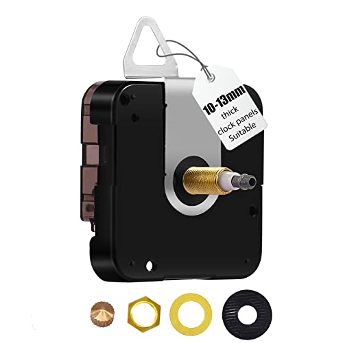 DEEWISH Large Wall Clock 12888 Movement Replacement, I Axis Shaft High ...