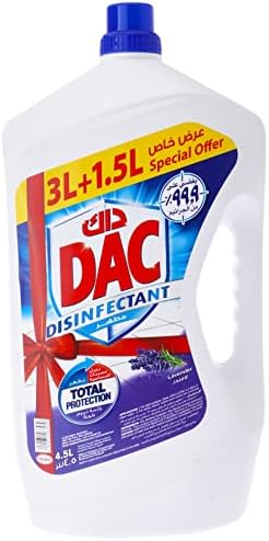 Dac Disinfectant Floor Cleaner - Lavender, 4.5L price in Saudi Arabia ...