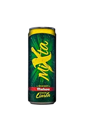 Mahou Mixta - Cerveza con Limón - 330 ml: Amazon.es: Alimentación y bebidas