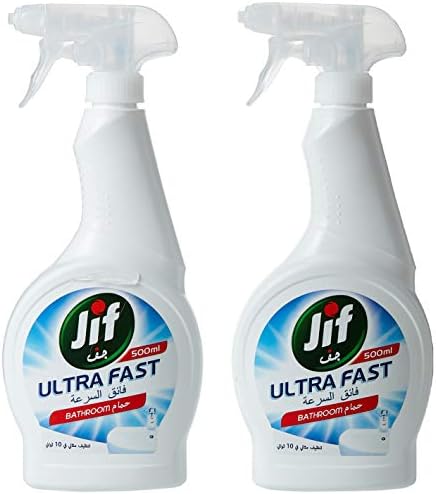 Jif Ultrafast Bathroom Spray, 500 ml (Pack of 2) price in UAE | Amazon ...