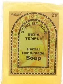 Amazon.com: Song of India India Temple Herbal Hand Made Soap 100 Gram ...