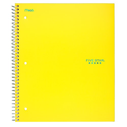 Five Star Spiral Notebook 1 Subject College Ruled Paper 100 Sheets five-star-spiral-notebook-1-subject-college-ruled-paper-100-sheets
