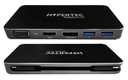 HYPERTEC ProDockEssential USB-C: Amazon.co.uk: Electronics
