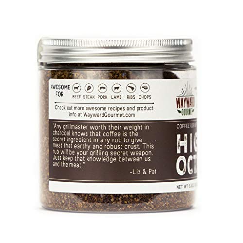 High Octane Coffee Spice Rub & Steak Seasoning by Wayward Gourmet - Dry ...