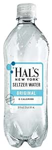 Amazon.com : Hal's New York Seltzer Water Original 20 Oz (24 Pack ...