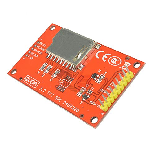 HiLetgo 2.2 Inch ILI9341 SPI TFT LCD Display 240x320 ILI9341 LCD Screen ...