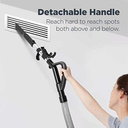 eureka PowerSpeed Bagless Upright Vacuum Cleaner, Pet Turbo, Black ...