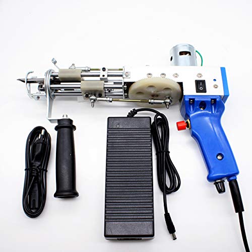 BMGIANT TD-01 Cut Pile Rug Tufting Gun 9-21mm Electric Carpet Weaving ...